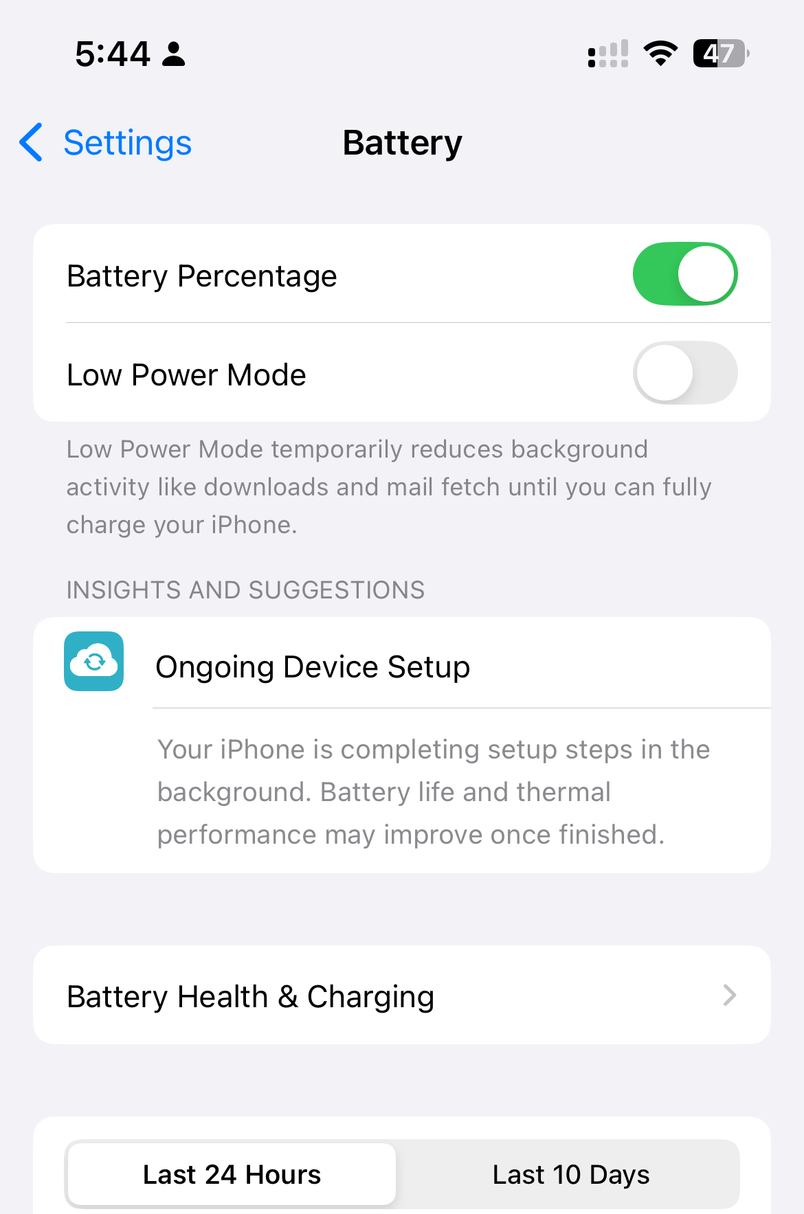 iPhone 13 battery massage (ongoing device… - Apple Community