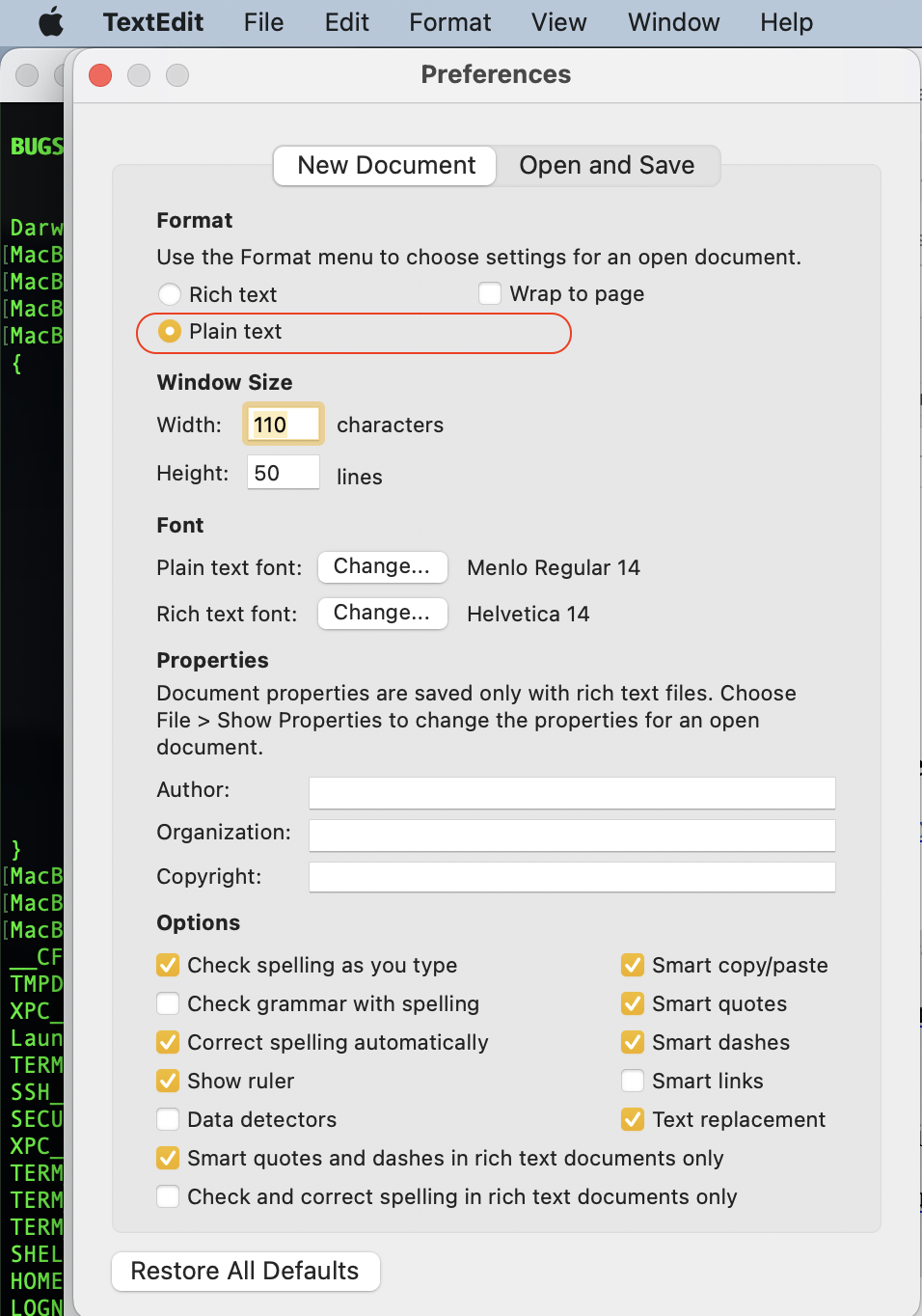 TextEdit Crashing - Apple Community