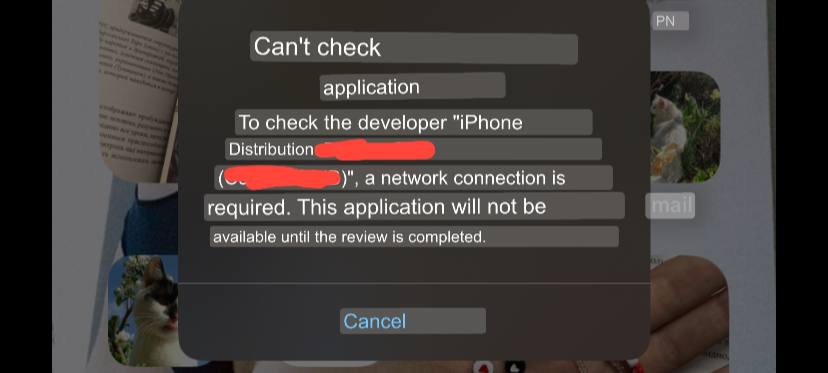 how to check app developer manually on io… - Apple Community