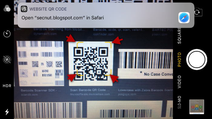 My bar code scanner disappeared, with Wal… - Apple Community