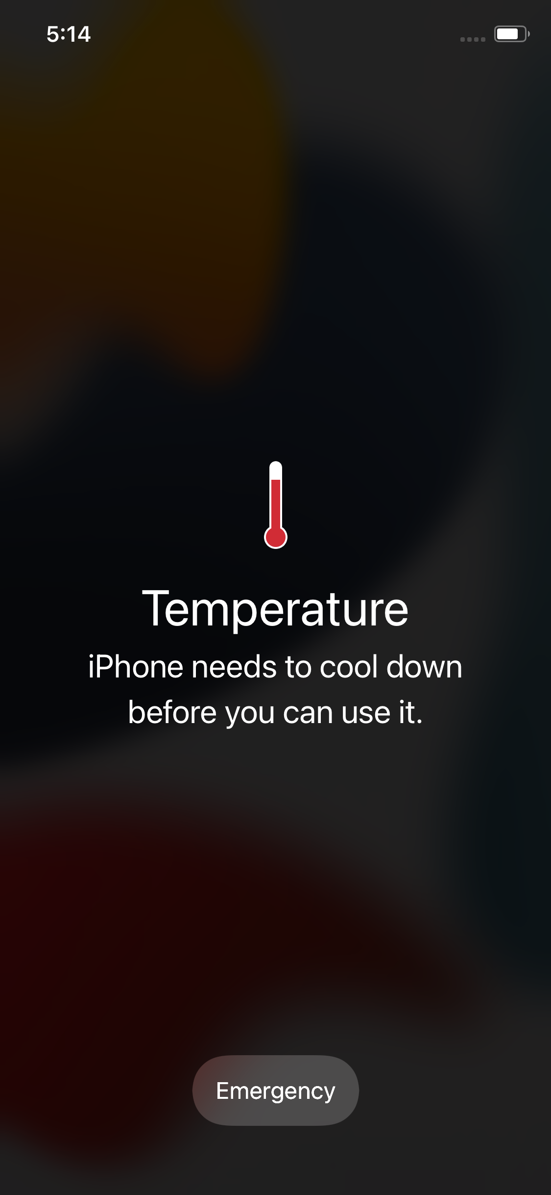 iPhone needs to cool down - Apple Community