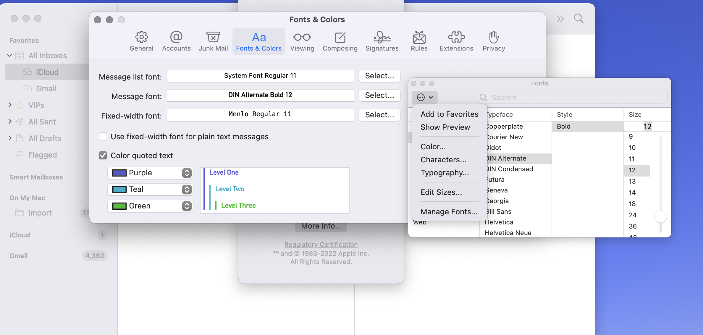 How to adjust margins in Mail? - Apple Community
