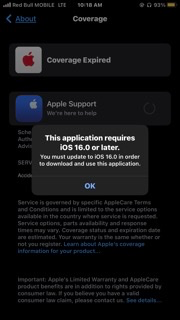 My iPhone 7 Plus shows "Coverage expired" - Apple Community