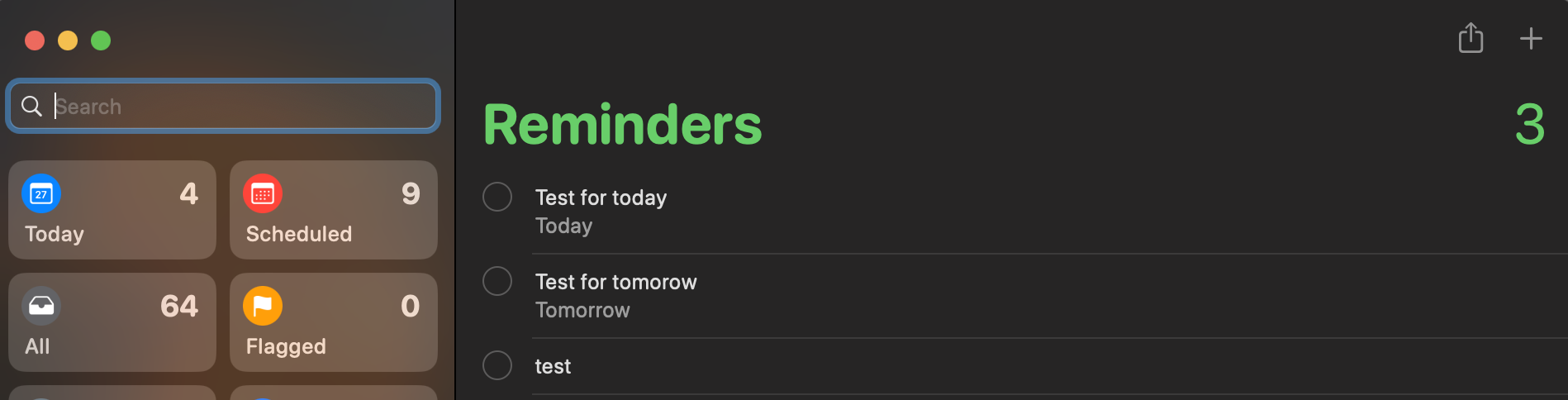 MacOS reminders widget not showing items … - Apple Community