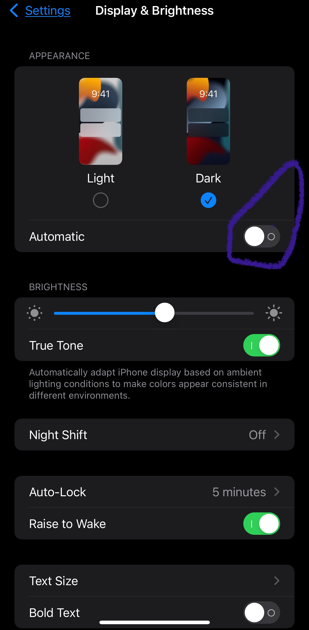 Auto dimming in low light environment - Apple Community