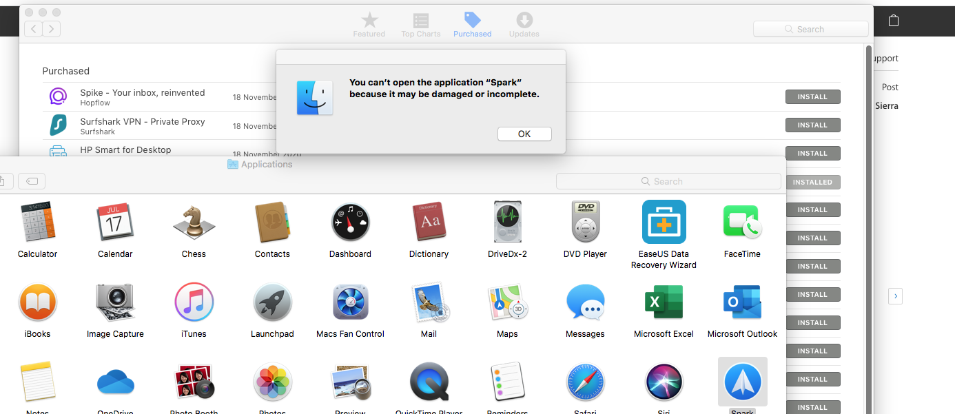 Apps not launching from AppStore- Instant… - Apple Community