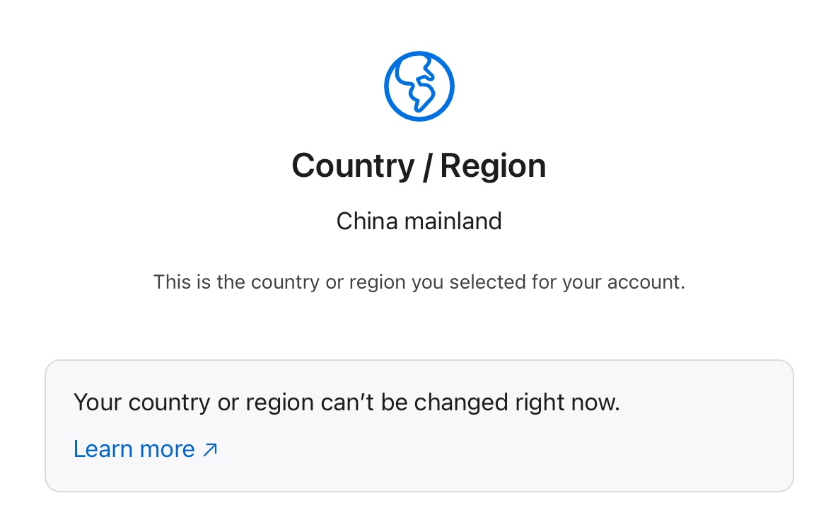 Still Unable To Change Apple ID Country - Apple Community