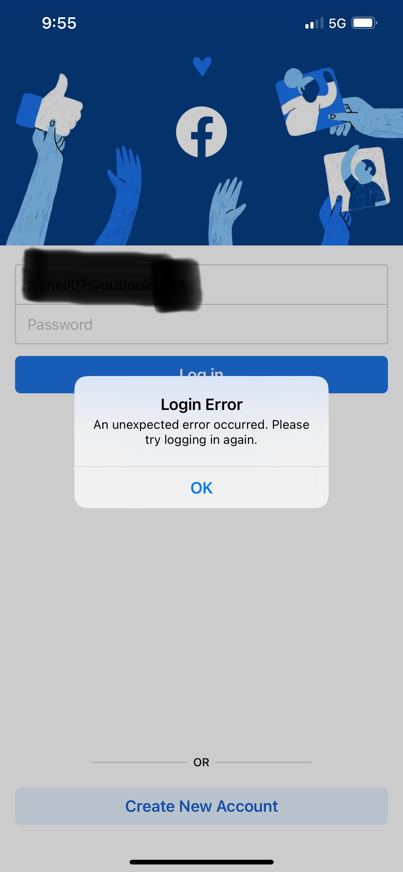 Facebook App Login Issue - Apple Community