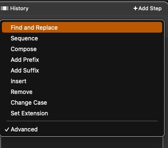 “Find and Replace” function for file name… - Apple Community