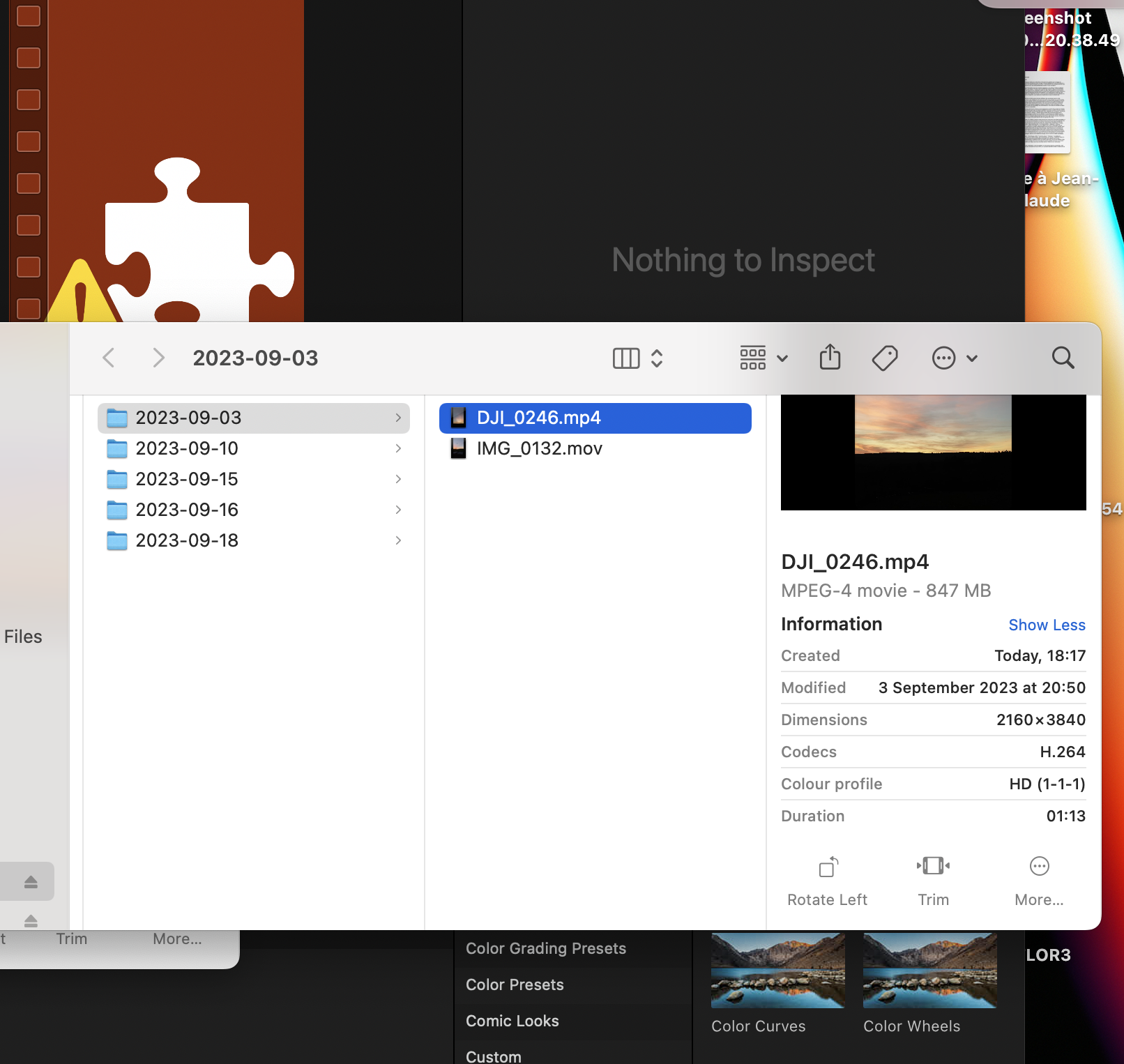 Missing plugin on import footage even tho… - Apple Community