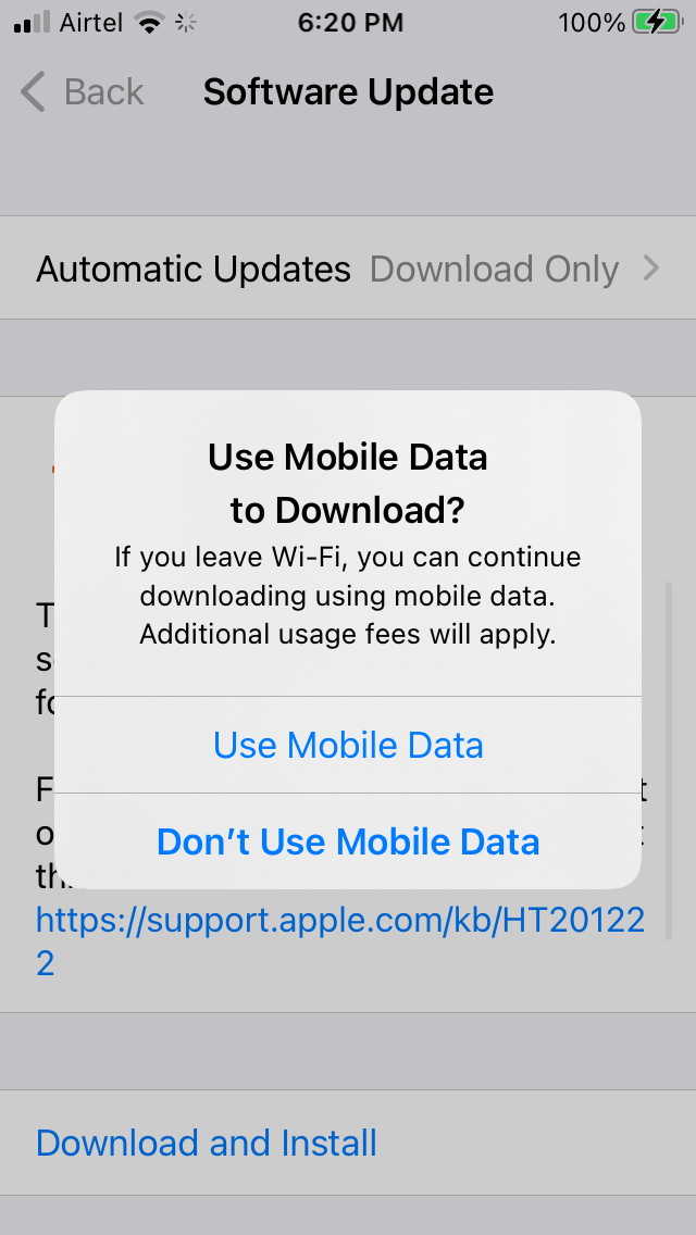 IOS UPDATE - Apple Community