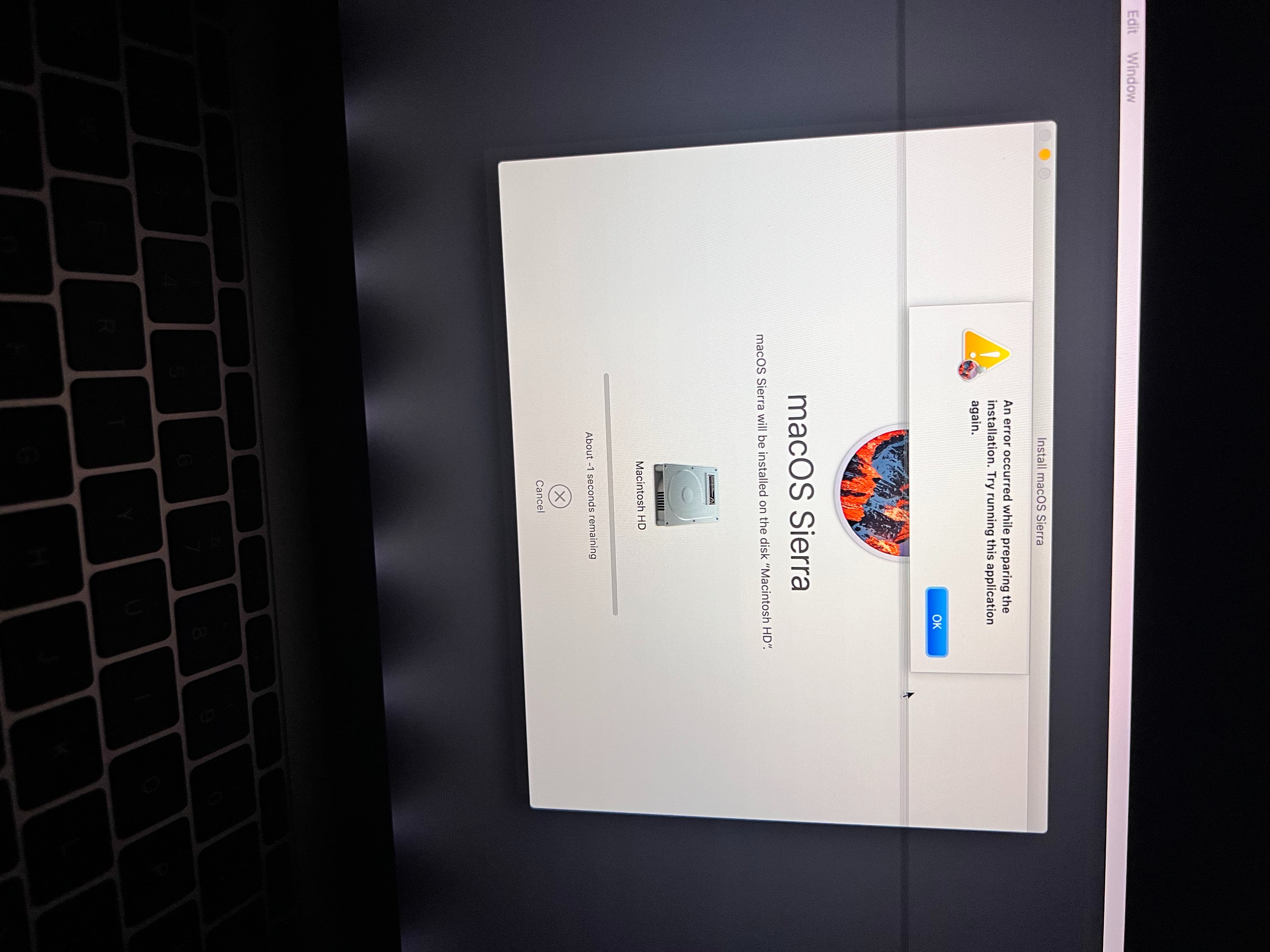 formated harddisk now cant install mac os… - Apple Community