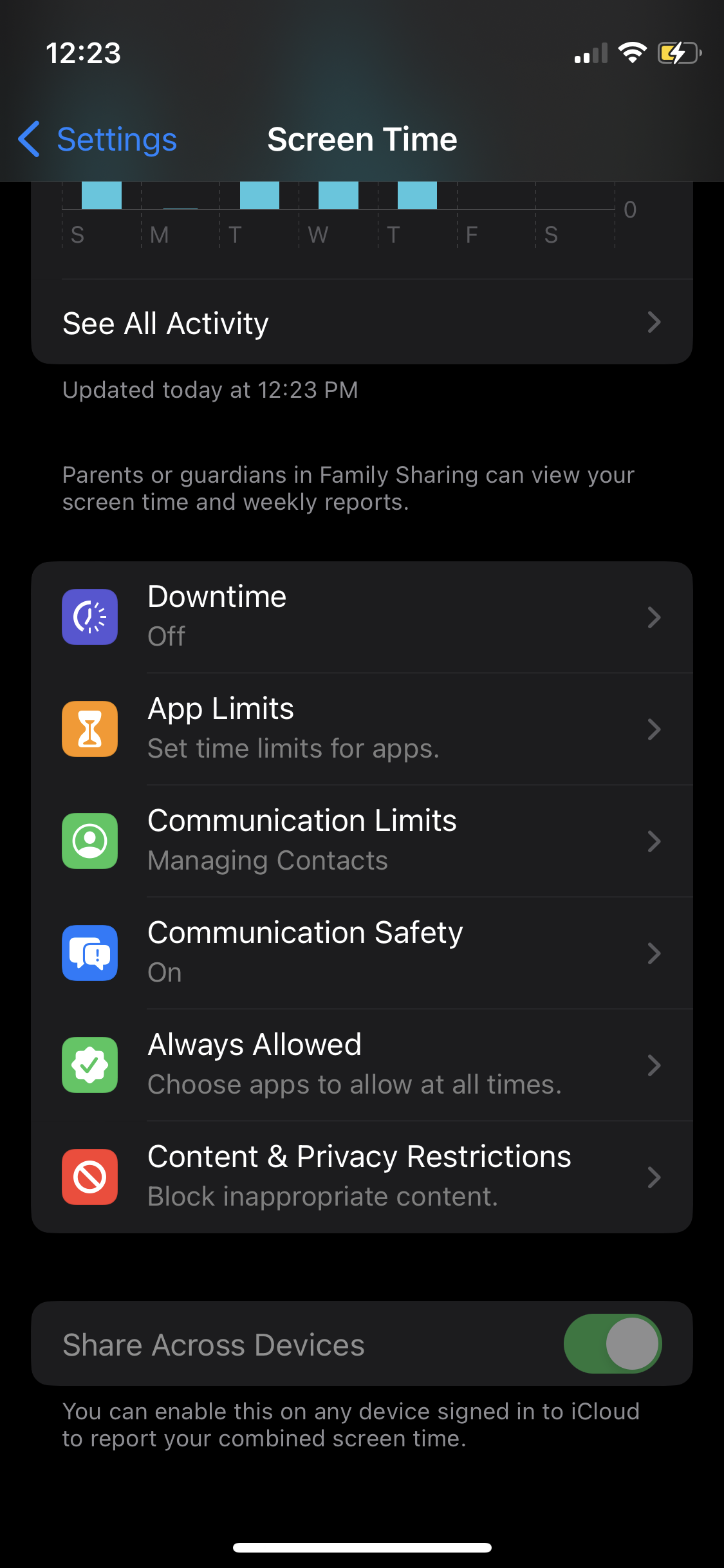It won’t show change screen time passcode… - Apple Community