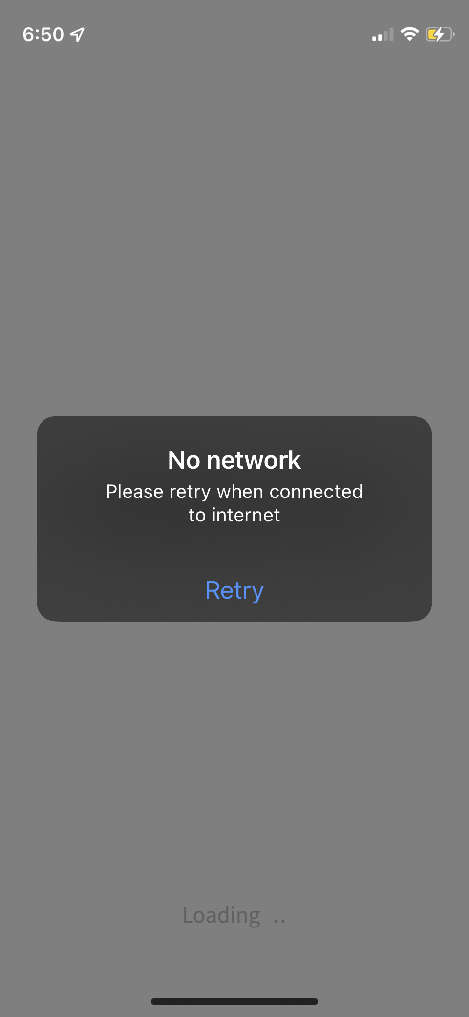 It keeps saying no network - Apple Community