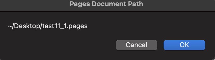 How can I add file location in footer in … - Apple Community