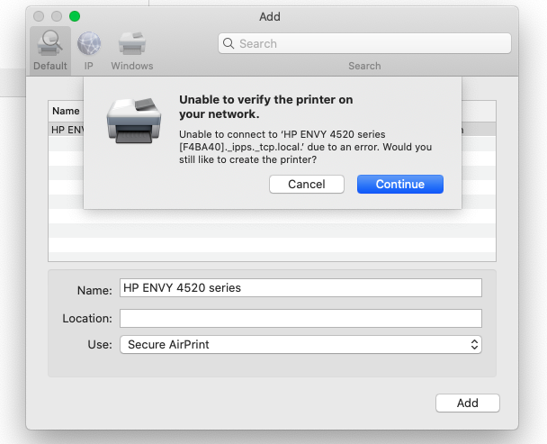 Cannot print after Mac Catalina 10.15.6 u… - Apple Community