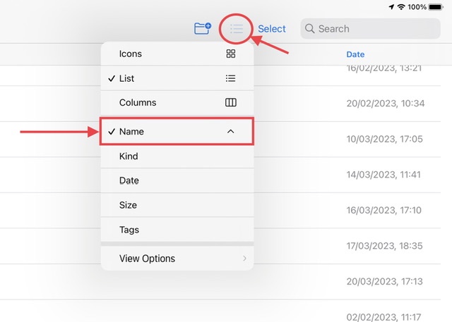 Documents in reverse alphabetical order o… - Apple Community
