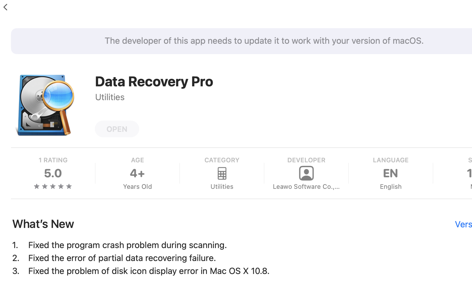 This program does not work - Apple Community
