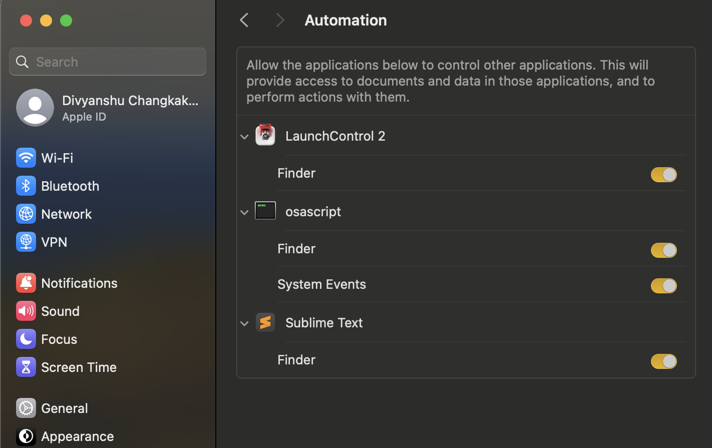 My automated "click" Applescript has just… - Apple Community