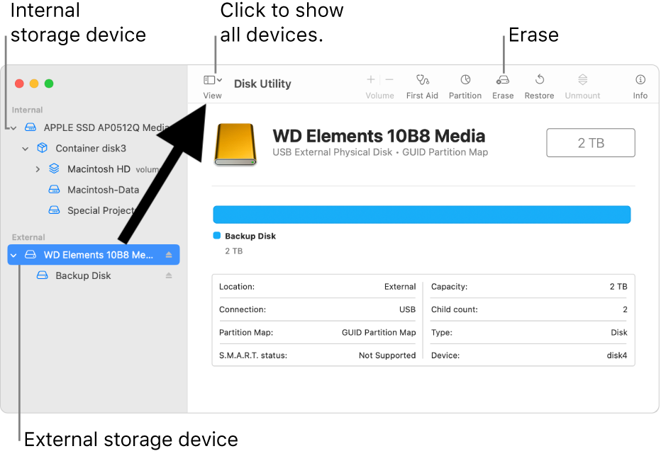 Disk Utility does not offer APFS formatti… - Apple Community