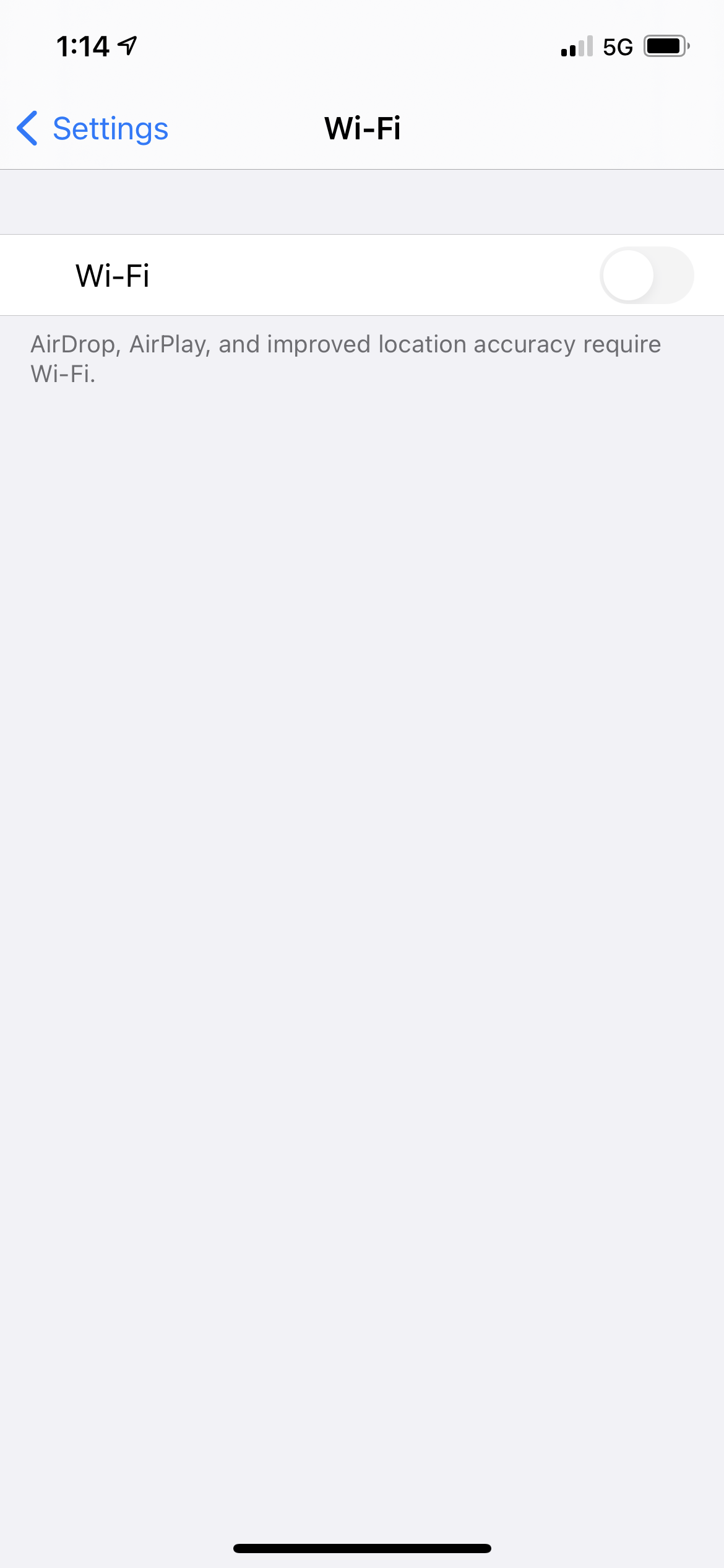 How do I fix my grayed out WiFi and const… - Apple Community