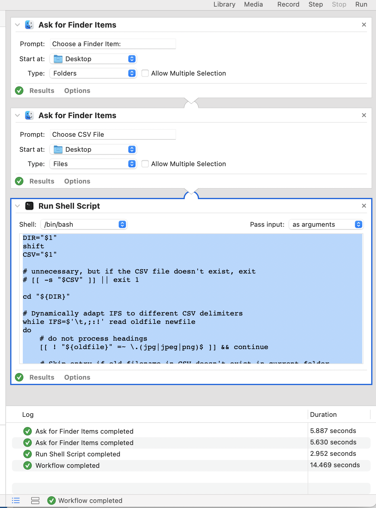 Bulk renaming portion of files using auto… - Apple Community