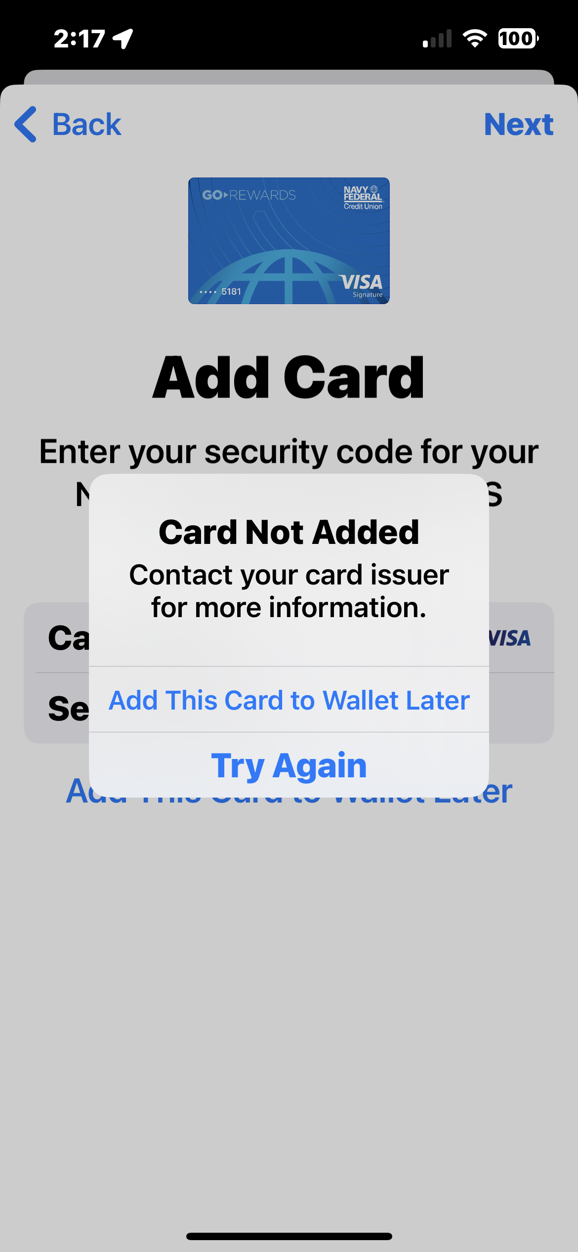 Problems with Apple Wallet - Apple Community