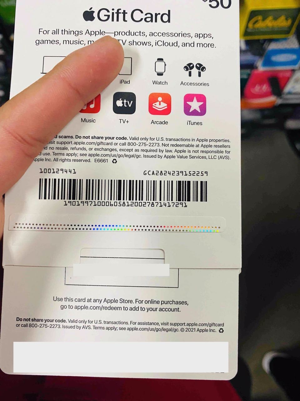 Can I redeem my Apple Gift Card with seri… - Apple Community