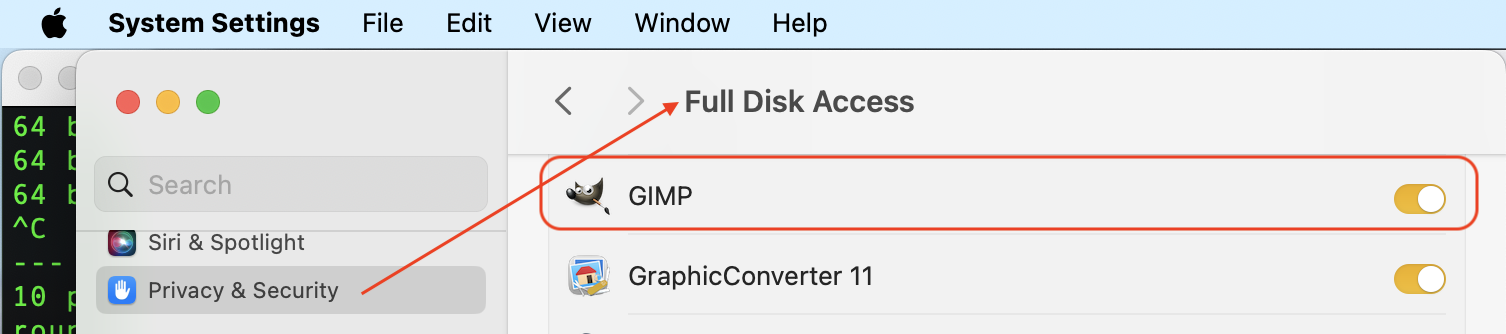 Gimp Terminal message on start up - MAC M… - Apple Community
