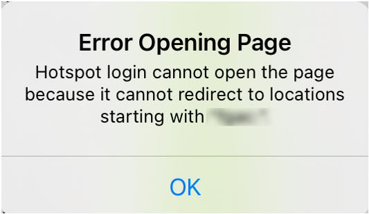 "Error Opening Page" issue occur and can'… - Apple Community