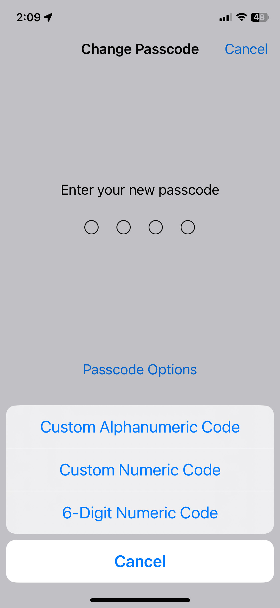 Phone password requires 6 letters and dig… - Apple Community