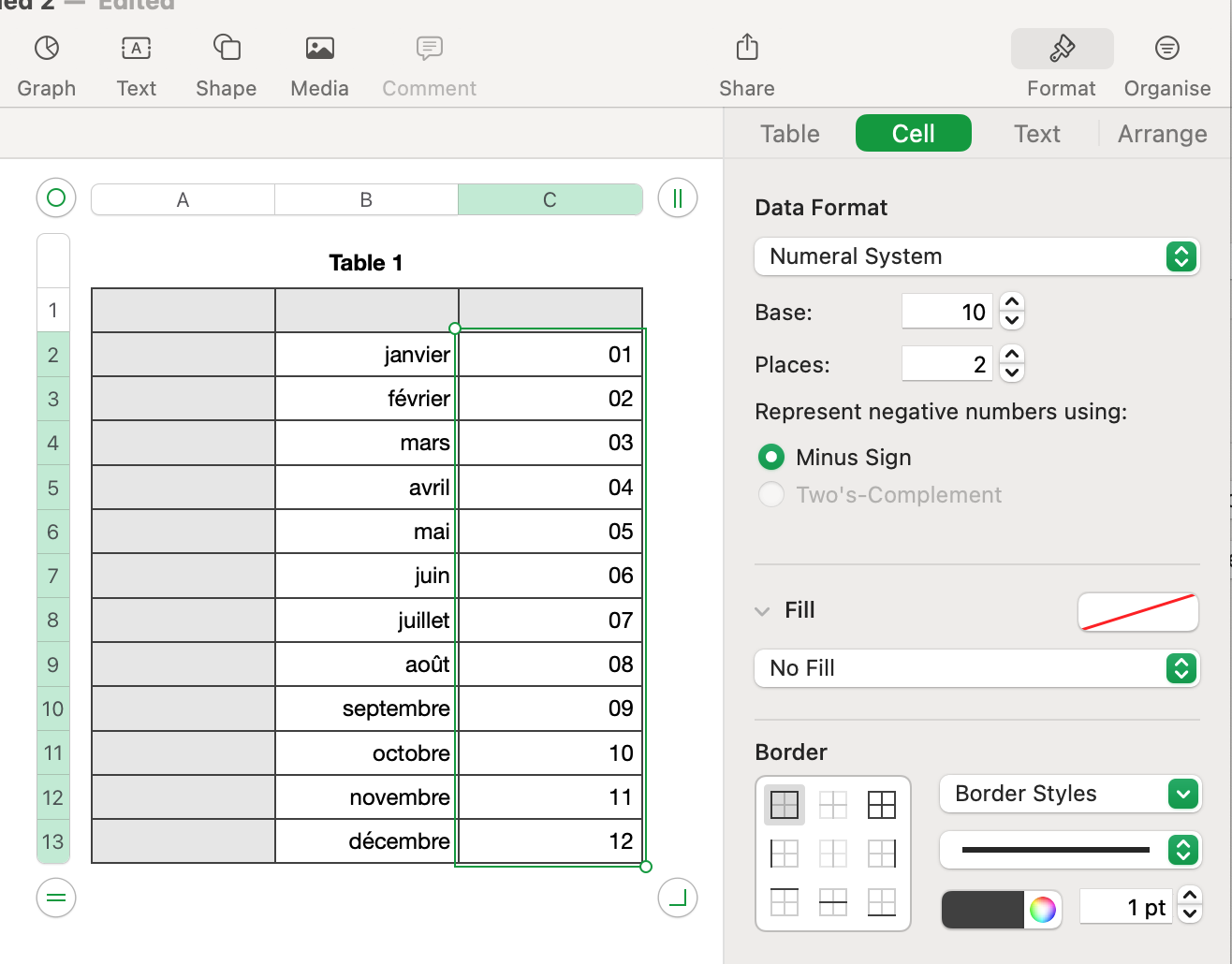 IFS function and Cell with a local menu … - Apple Community