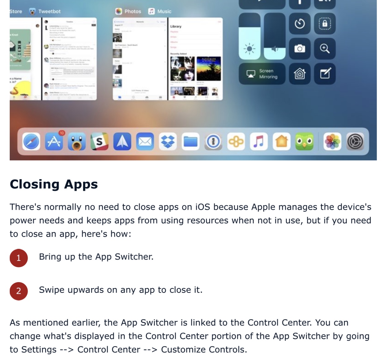 Could having multiple apps open at the sa… - Apple Community