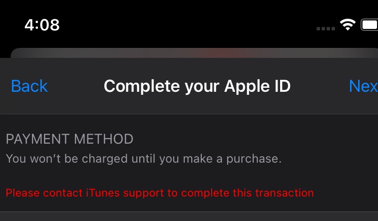 Payment method - Apple Community