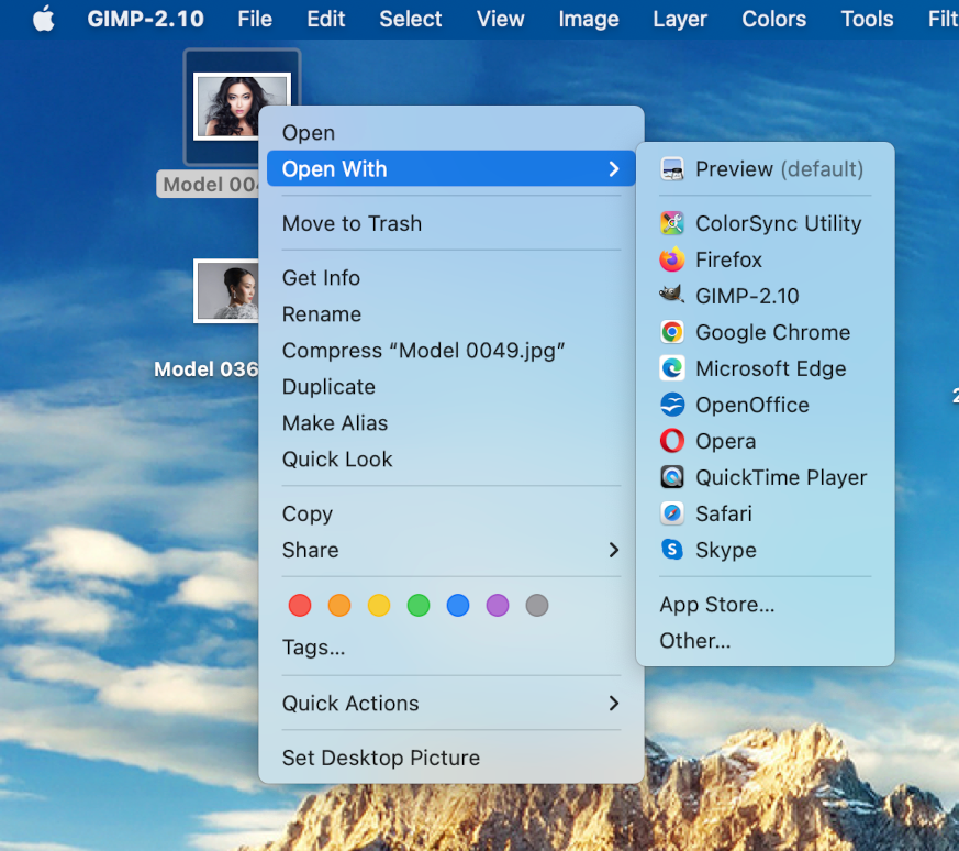 How to change the 'Open with..' settings? - Apple Community