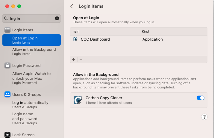 Unable to Stop "Login Items Notification"… - Apple Community