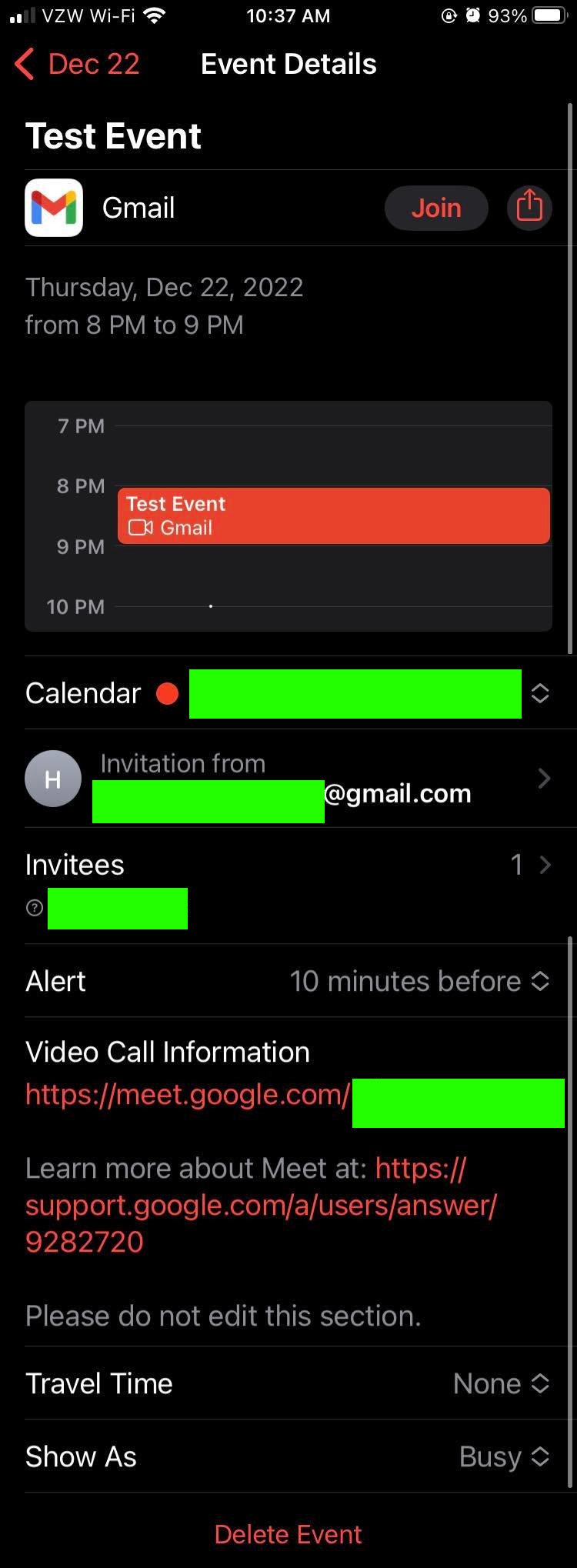 Calendar "Accept/Maybe/Decline" Missing - Apple Community