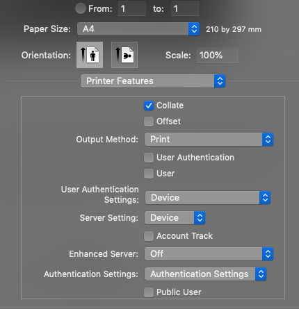 How? Network printer wants a username dif… - Apple Community