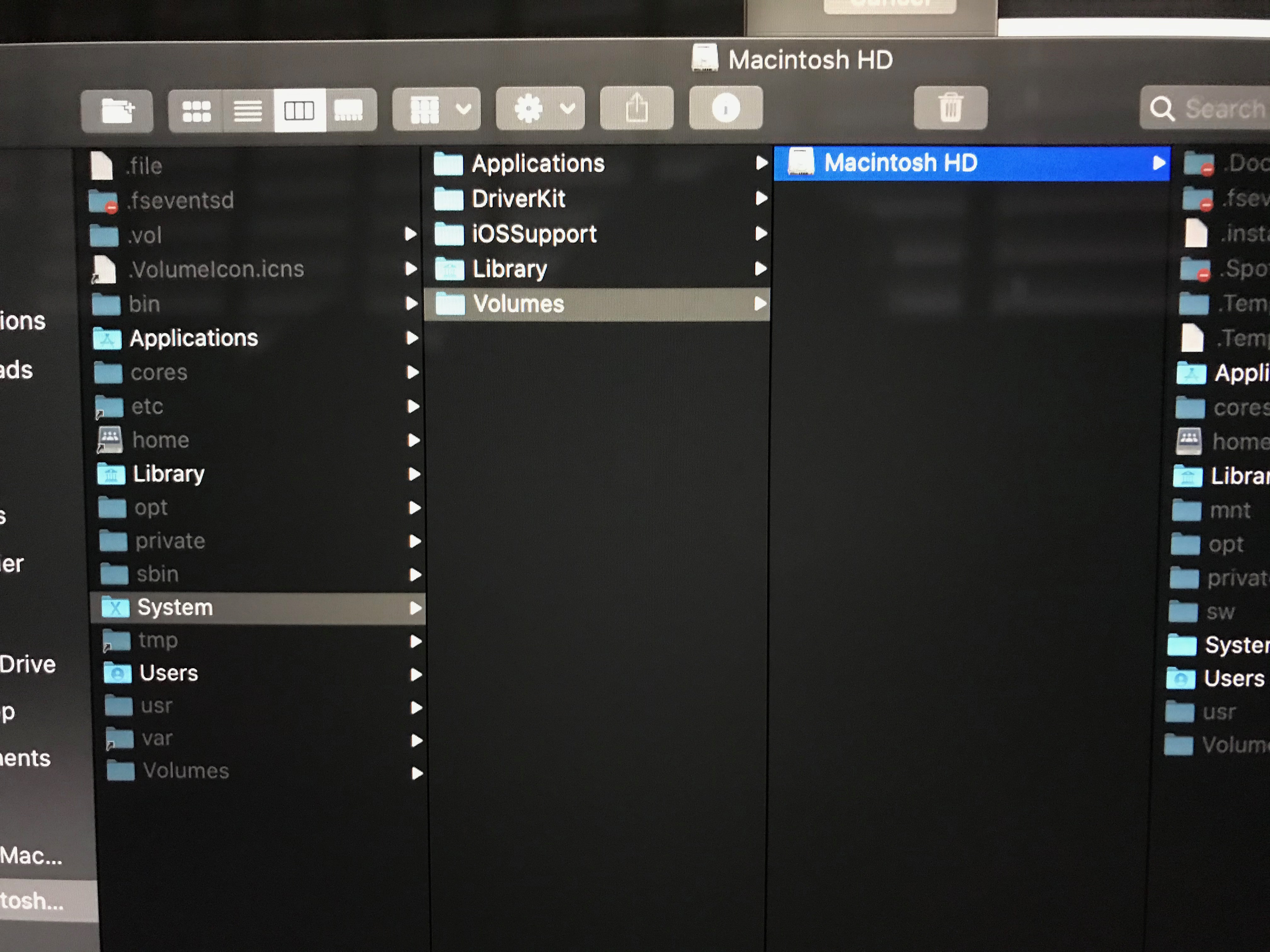 My /Volumes/MacOS Base System doesn't exi… - Apple Community