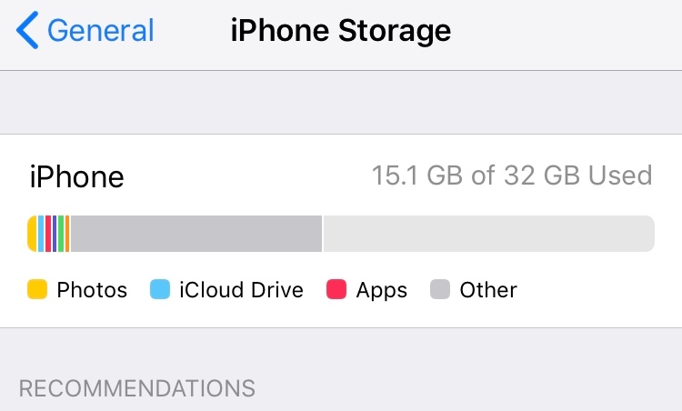 storage problems - Apple Community