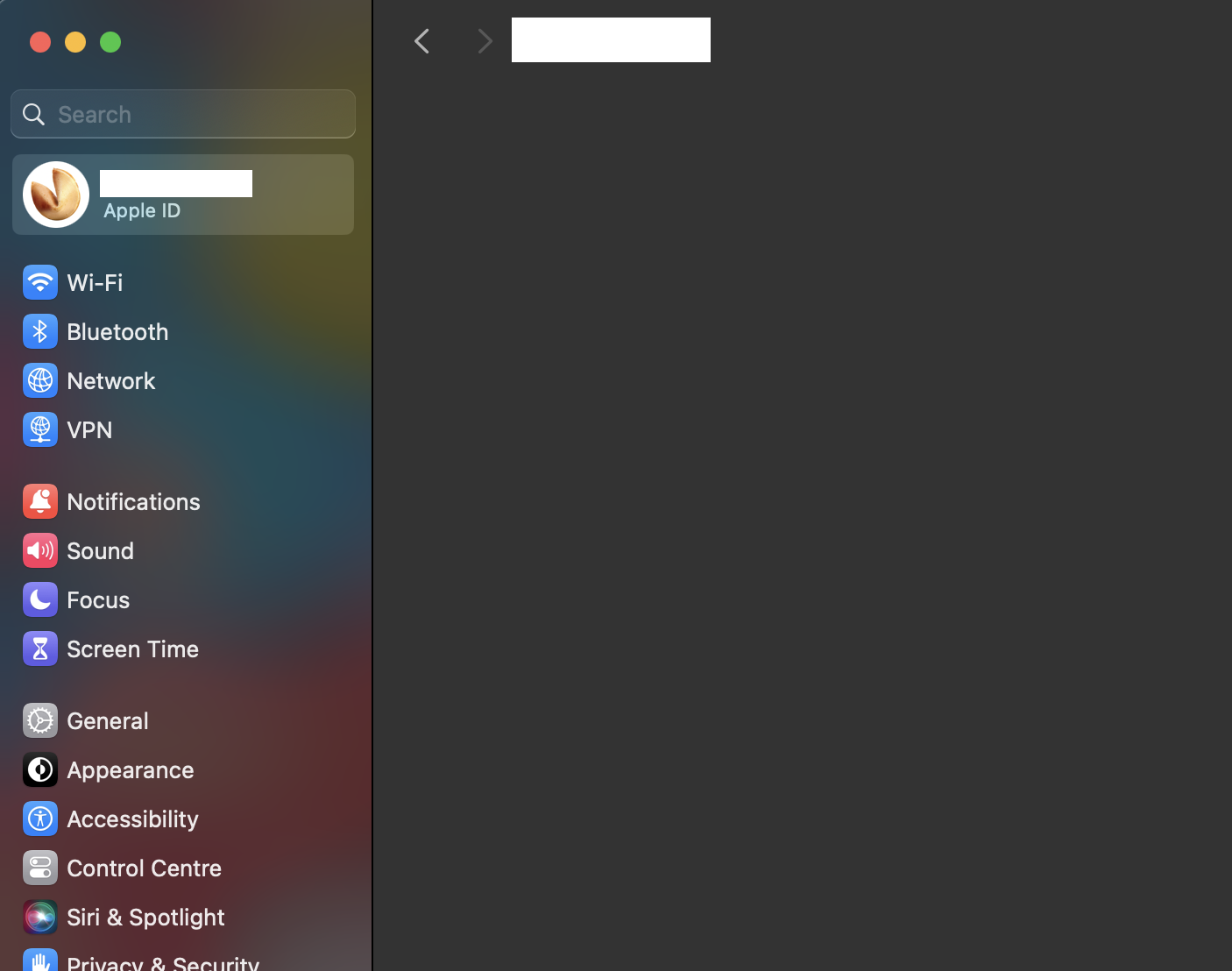 Can't connect to find my Mac - empty pref… - Apple Community
