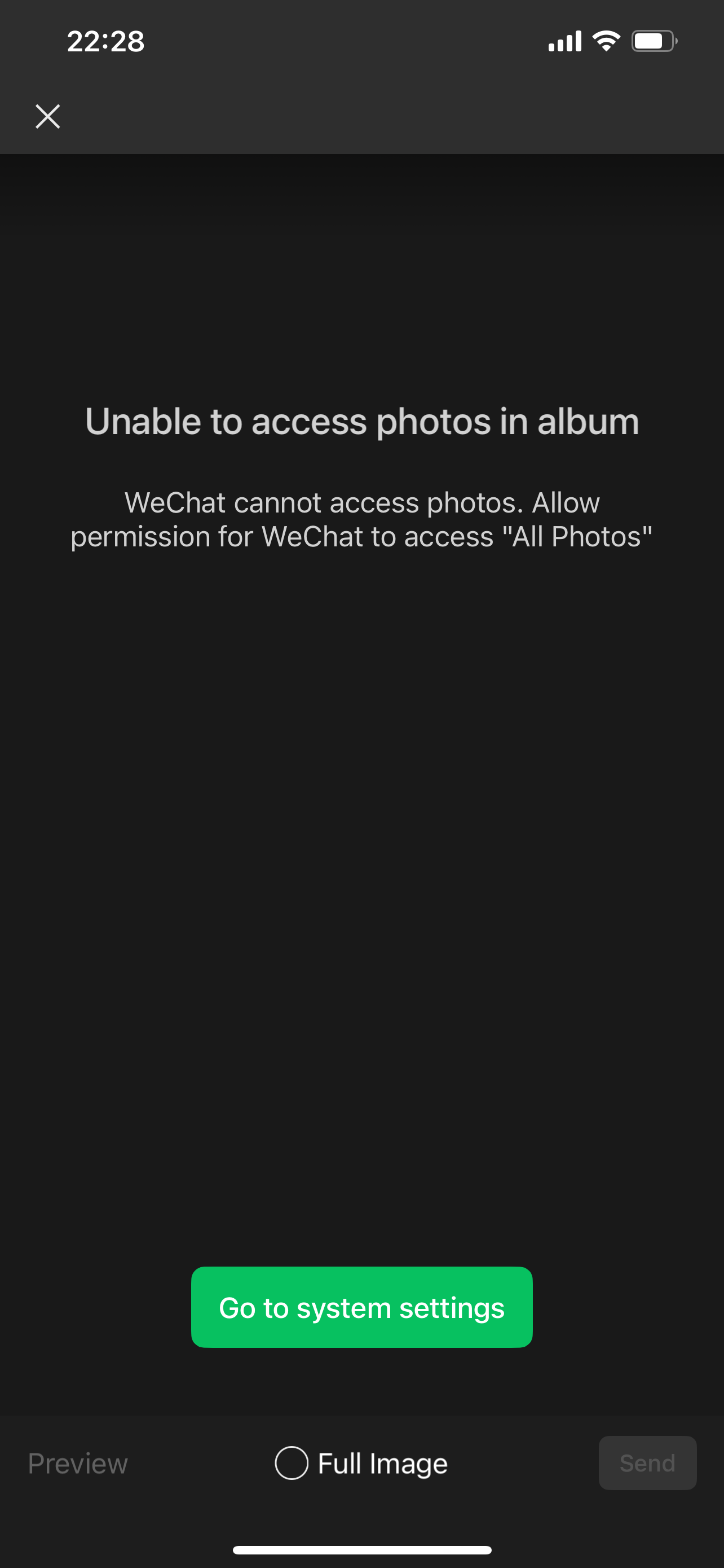 How to allow WeChat to access photos on i… - Apple Community