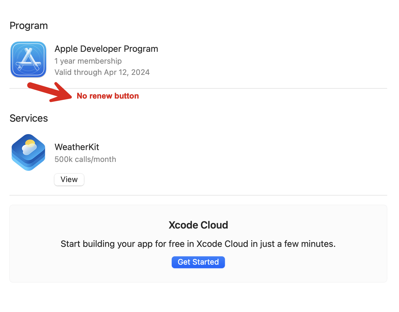 Can not see Renew Button. - Apple Community