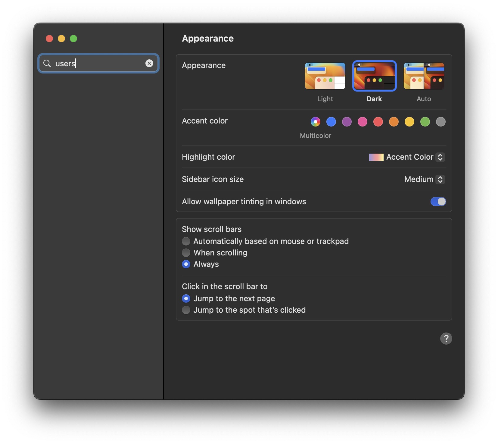 System Settings search field not working … - Apple Community
