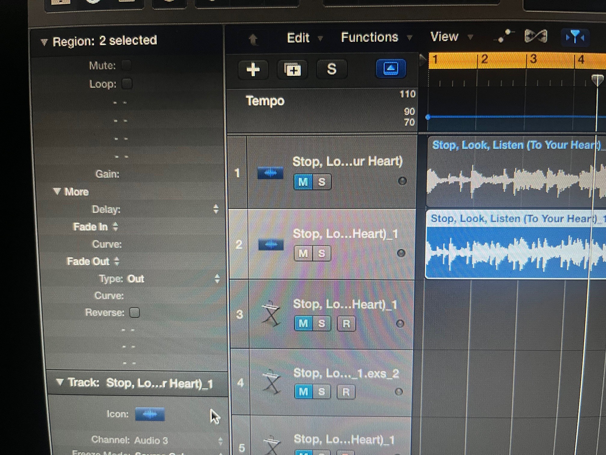 Logic Pro X Transpose Option not showing … - Apple Community