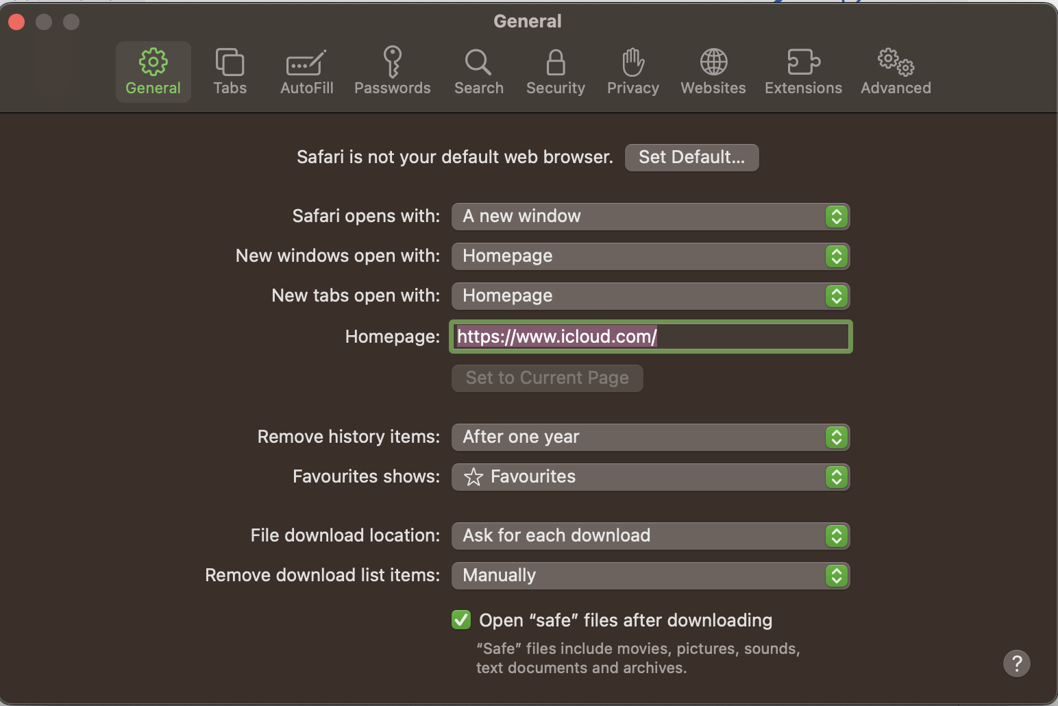 *Unable to open safari at all* - Apple Community