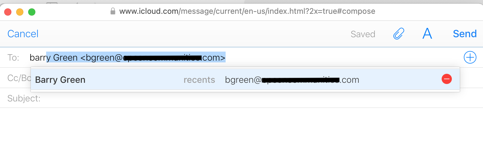 Remove email address suggestions in Mail … - Apple Community