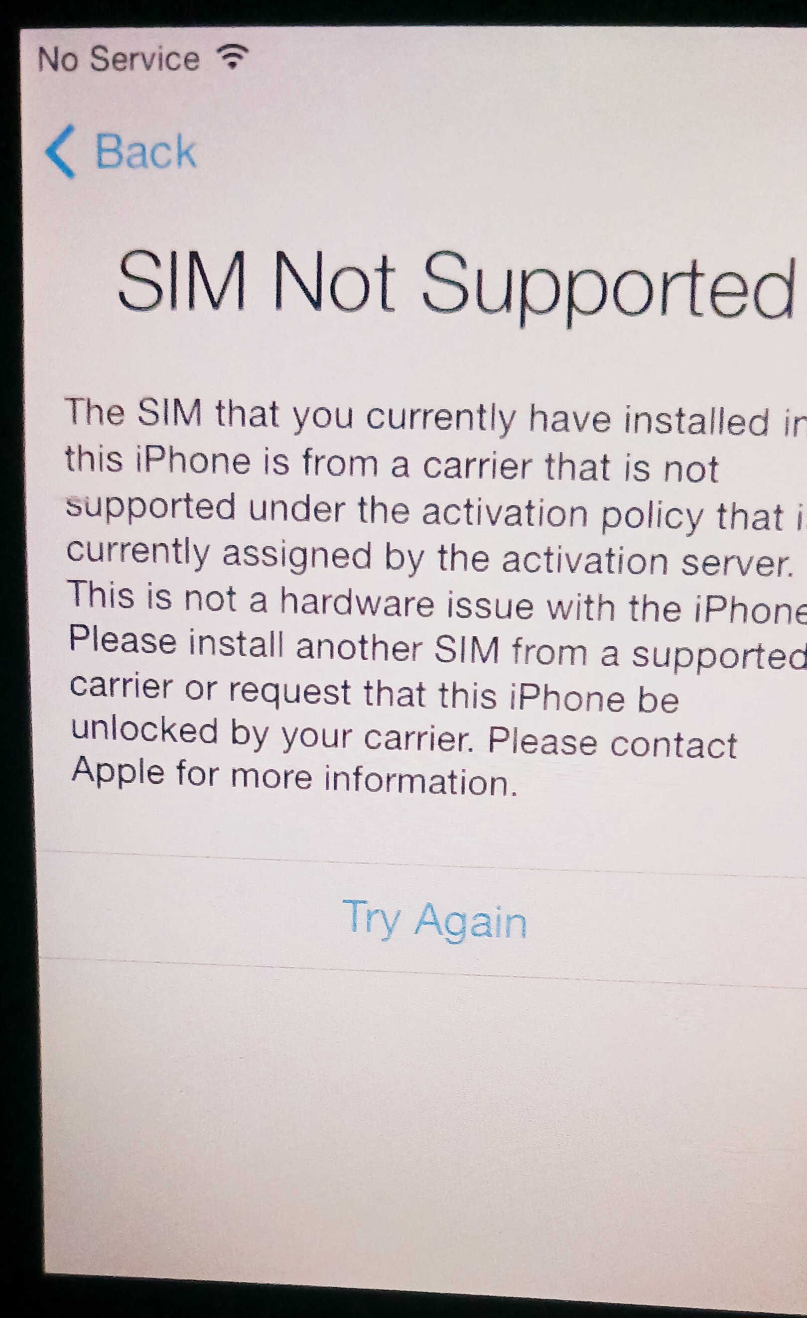 How to Fix SIM not Supported on iPhone? - Apple Community
