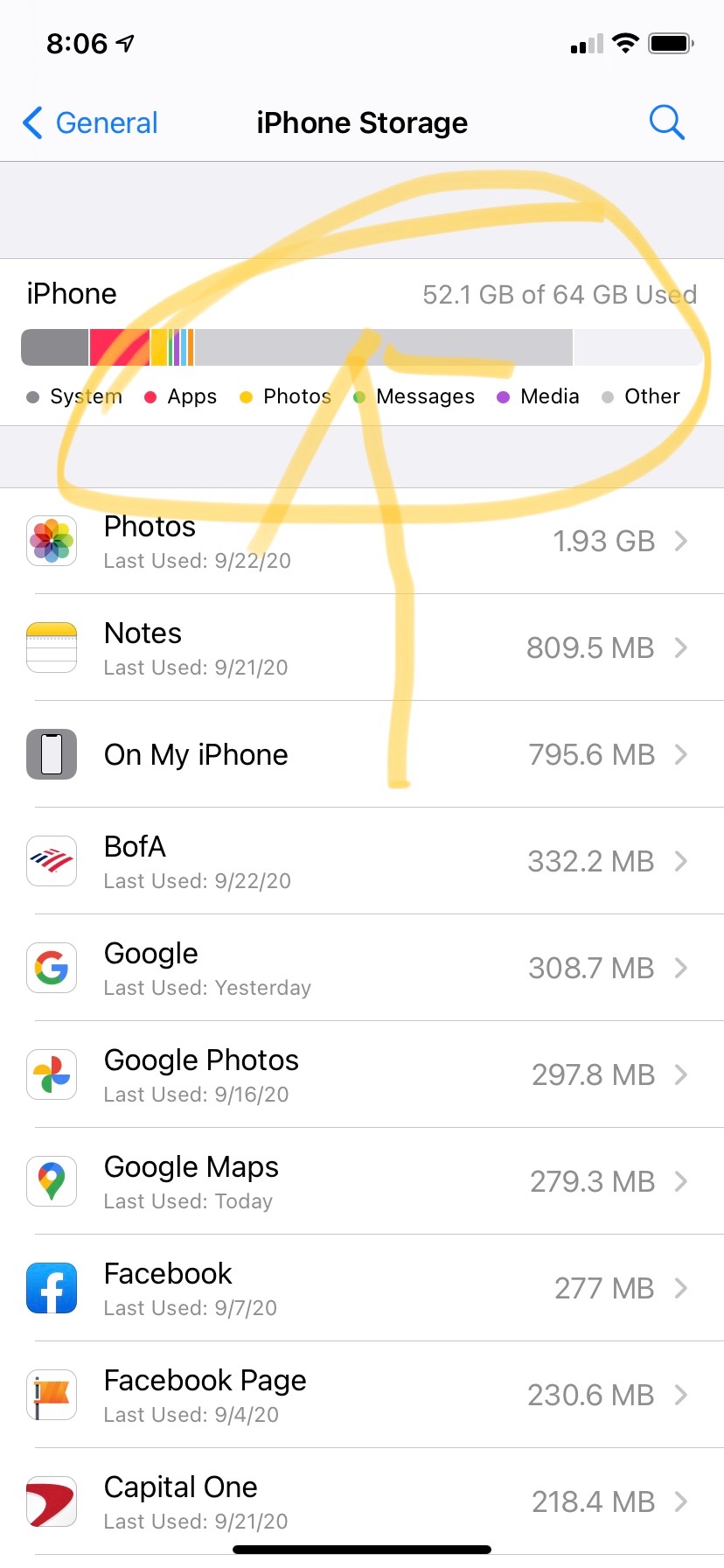 New iPhone 11 Pro but memory is almost fu… - Apple Community