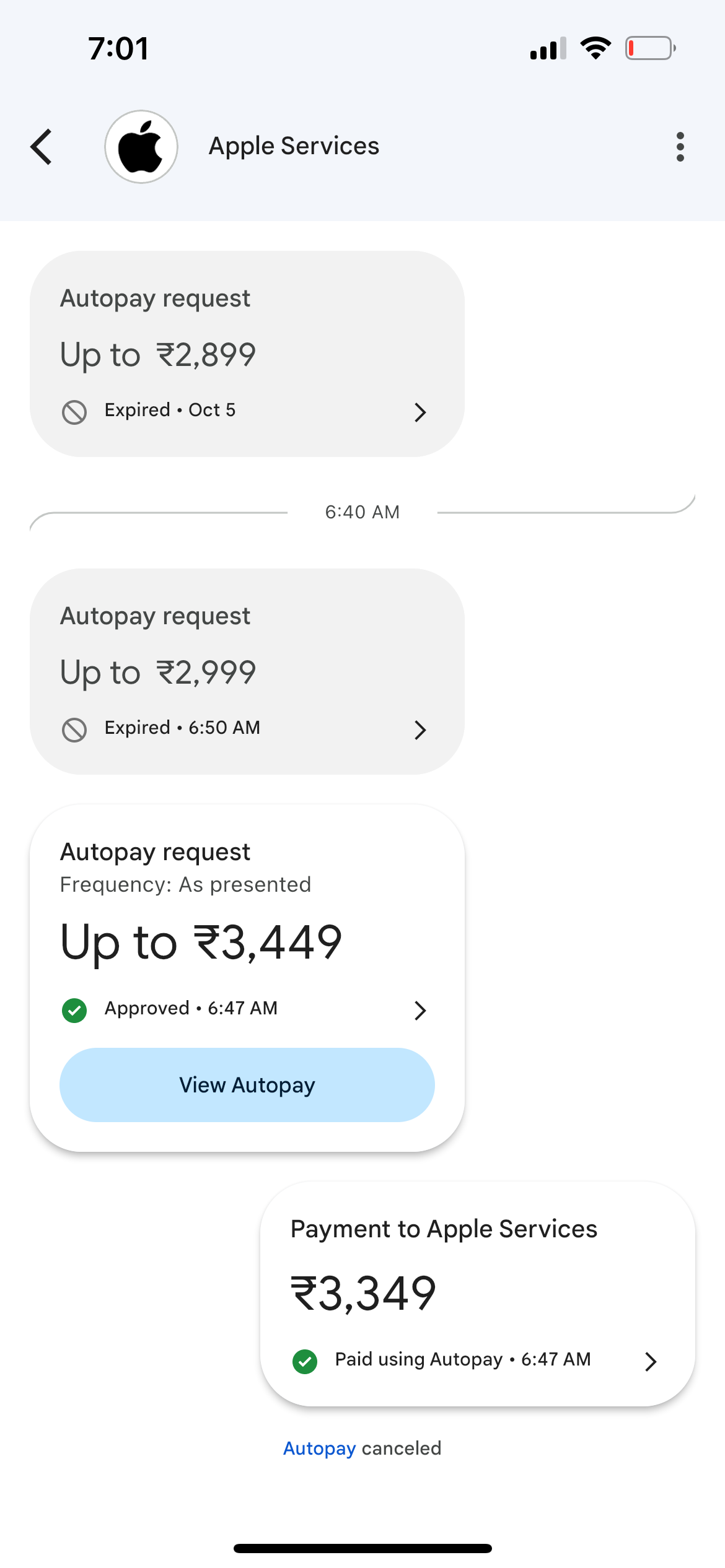 Money Deducted but services not Received - Apple Community